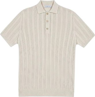 Manuel Ritz Homme, Tops, Beige, Taille: XL Maglia Polo