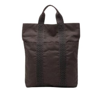 Herm&egrave;s Pre-owned Herline Cabas Tote Bag - - Pre-owned - Damen - Grau - ONE SIZE