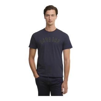 Barbour Homme, Tops, Bleu, Taille: S Berwick Tartan T-Shirt