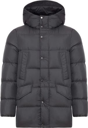 Woolrich Turtleneck Hooded Parka - - Jackets - Herren - Schwarzk - S
