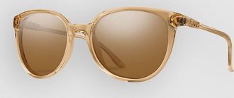 Smith Cheetah Champagne Crystal Sonnenbrille chromapop polarized brown