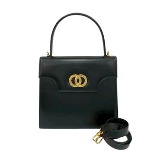 Celine Sac &agrave; main en cuir vintage Pre-owned - Femme - Pre-owned - Noir - Taille: ONE Size