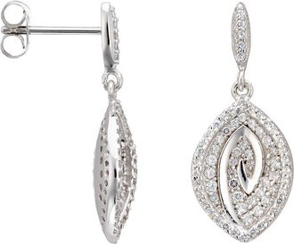 Orphelia Damen-Ohrhänger 925 Sterling Silber Zirkonia weiß ZO-5970