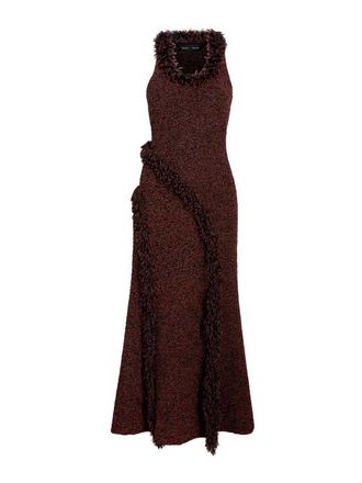 Proenza Schouler Knielanges Kleid - Schwarz
