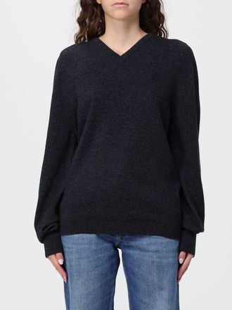 Gucci Pullover mit V-Ausschnitt aus reinem Kaschmir mit gerippten B&uuml;ndchen