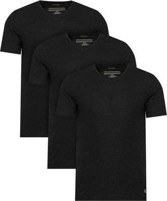 Calvin Klein Underwear T-Shirt-Set LV00NB4186 Schwarz Regular Fit