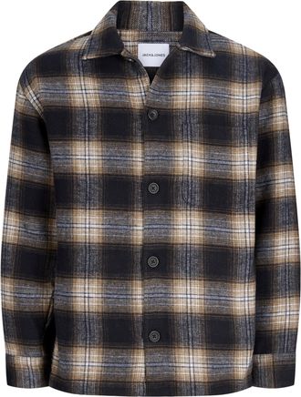Jack & Jones Jjesoho Ollie Overshirt Ls Sn Pls - Plus Size