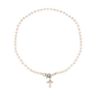 Vivienne Westwood Aleksa Necklace - - Accessories - Herren - Beige - ONE SIZE