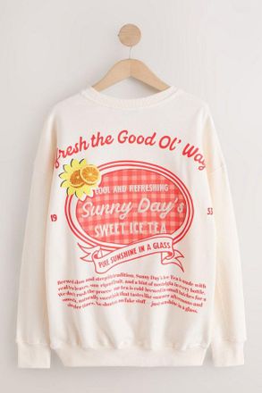 Next Sweater Lang&auml;rmeliges Sweatshirt (1-tlg)