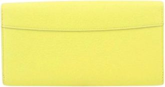 Louis Vuitton Portefeuille long (bi-pli) Pre-owned - Femme - Pre-owned - Jaune - Taille: ONE Size