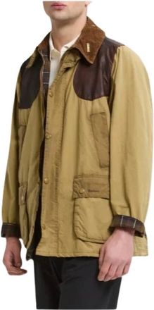 Barbour Homme, Vestes, Beige, Taille: 3XS Bedale Washed Wax Jacket