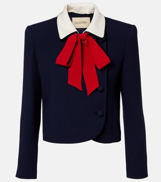 Valentino Jacke aus Schurwolle