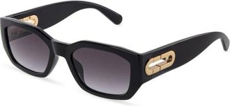 Furla Femme, Accessoires, Noir, Taille: 54 MM Sfub07 Lunettes de soleil