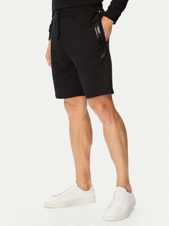 HUGO BOSS Sportshorts Authentic 50554778 Schwarz Regular Fit