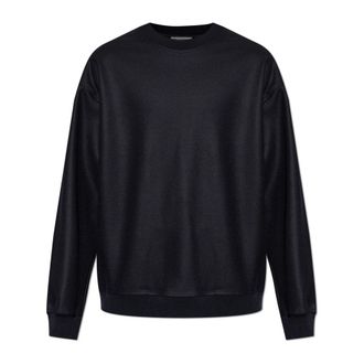 Jil Sander Woll-Sweatshirt - - Knitwear - Herren - Schwarzk - L