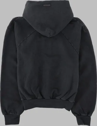 Fear of God 100% Cotton Hooded Sweatshirt - Charcoal