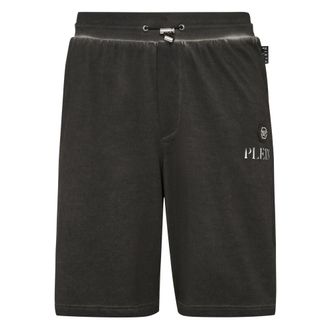 Philipp Plein Jogging Shorts Basic - - Shorts - Herren - Schwarzk - S
