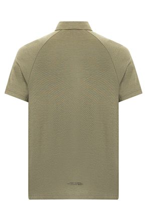 HUGO BOSS Mens Polo Shirt Slim Fit Green Lyocel T-shirts And Polos