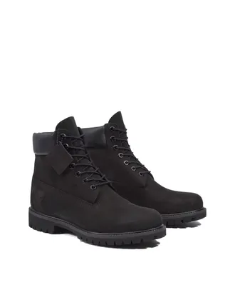 Timberland Mens Ankle Boot Premium 6-Inch Black Leather