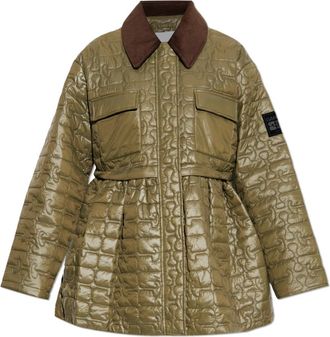 Ganni Damen, Jacken, Grün, L/XLGröße