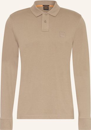HUGO BOSS Piqu&eacute;-Poloshirt Passerby Slim Fit braun