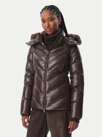 Hetreg&oacute; Daunenjacke Inari 8R624KF 26W004 Dunkelbraun Slim Fit