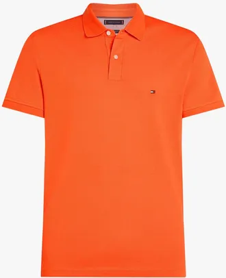 Tommy Hilfiger Polo droit en piqu&eacute; de coton