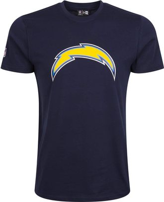 New Era NFL Los Angeles Chargers Team Logo T-Shirt - Blau