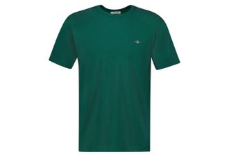 GANT T-Shirt Herren T-Shirt 1er Pack Baumwolle Reg Shield (Packung, 1er Pack)