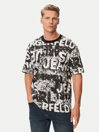 Karl Lagerfeld T-Shirt B3M17033 Bunt Relaxed Fit