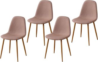 Hti-Line Stuhl SavannahW 4er Braun