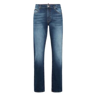 Philipp Plein Homme, Jeans, Bleu, Taille: W31 Straight Supreme Fit Jeans