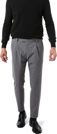 Cinque Herren Bundfaltenhose grau
