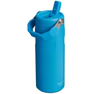 Stanley Stanley Iceflow Flasche mit umklappbarem Strohhalm 2.0 0,47L (Azurblau)