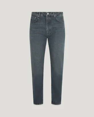 Belstaff Jean B69 Pour Homme Washed Denim Noir Bleut&eacute; W31l32