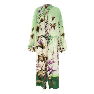 F.R.S. For Restless Sleepers Cenide Maxikleid - - Dresses - Damen - Gr&uuml;n - S