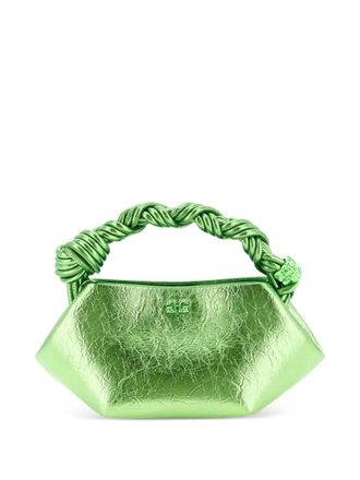 Ganni mini sac &agrave; main Bou Bag - Vert