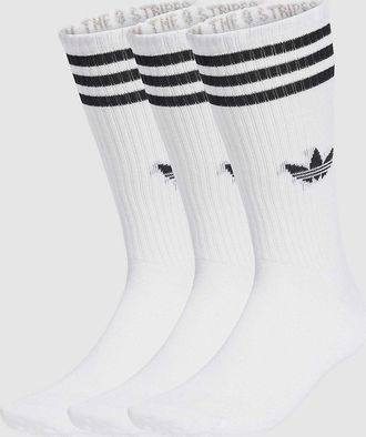 adidas Originals 3S High Cr S 3P Socks white
