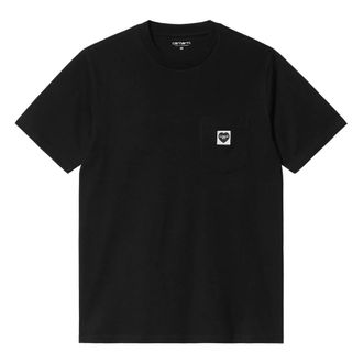 Carhartt Work in Progress Schwarze T-Shirts und Polos - - Tops - Herren - Schwarzk - S