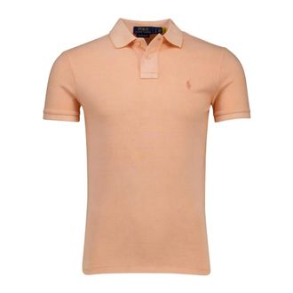 Polo Ralph Lauren Oranges Poloshirt Kurzarm - - Tops - Herren - Orange - S