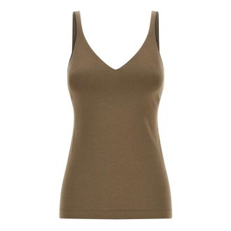 Brunello Cucinelli Femme, Tops, Beige, Taille: 42 FR Hauts