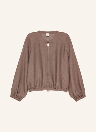 Marella Blouson Mit Schmucksteinen braun