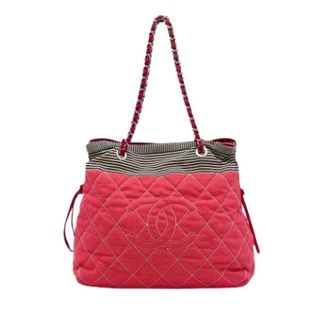 Chanel Pre-owned Denim chanel-taschen - - Pre-owned - Damen - Rot - ONE SIZE