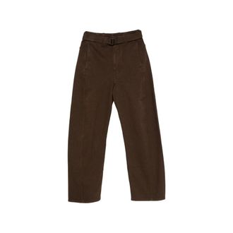 Christophe Lemaire Twisted Belted Pants - - Jeans - Damen - Braun - S