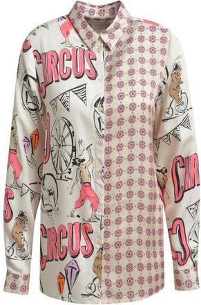 Milano Langarmbluse mit All Over Print