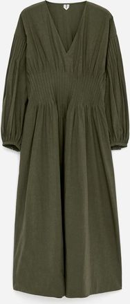 Arket Biesenkleid -Grün