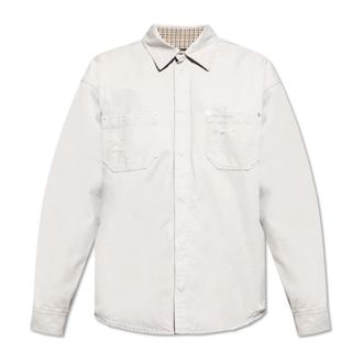 Balenciaga Hemd mit Taschen - - Shirts - Herren - Grau - L