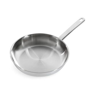 BK Bright Stainless Steel 20 cm Bratpfanne, Stay Cool Griff, Professionelles Kochen, 18/10 Edelstahl, Induktion, Backofenfest bis 230°C, Bratrostsicher, 
