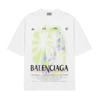 Balenciaga T-Shirts - - Tops - Herren - Wei&szlig; - L
