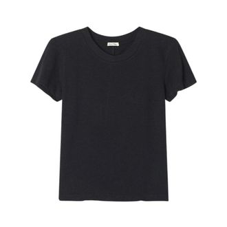 American Vintage T-shirt femme Sonoma - Classique et polyvalent - Femme - Tops - Noir - Taille: 38 FR